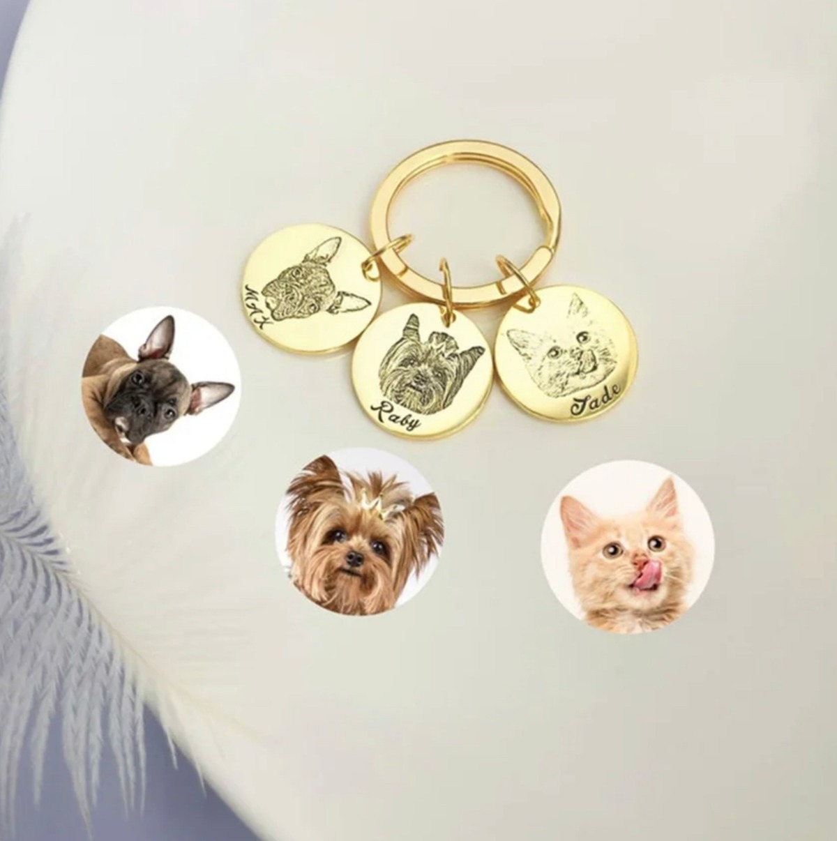 Photo coin tag | rise25mahalo