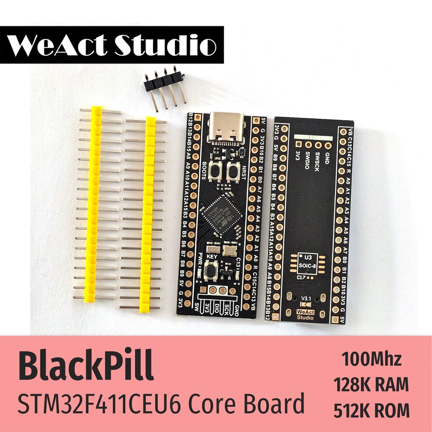 Blackile開発コアボード、開発micropython、stm32f411ceu6、stm32f4、stm32 | Pay ID