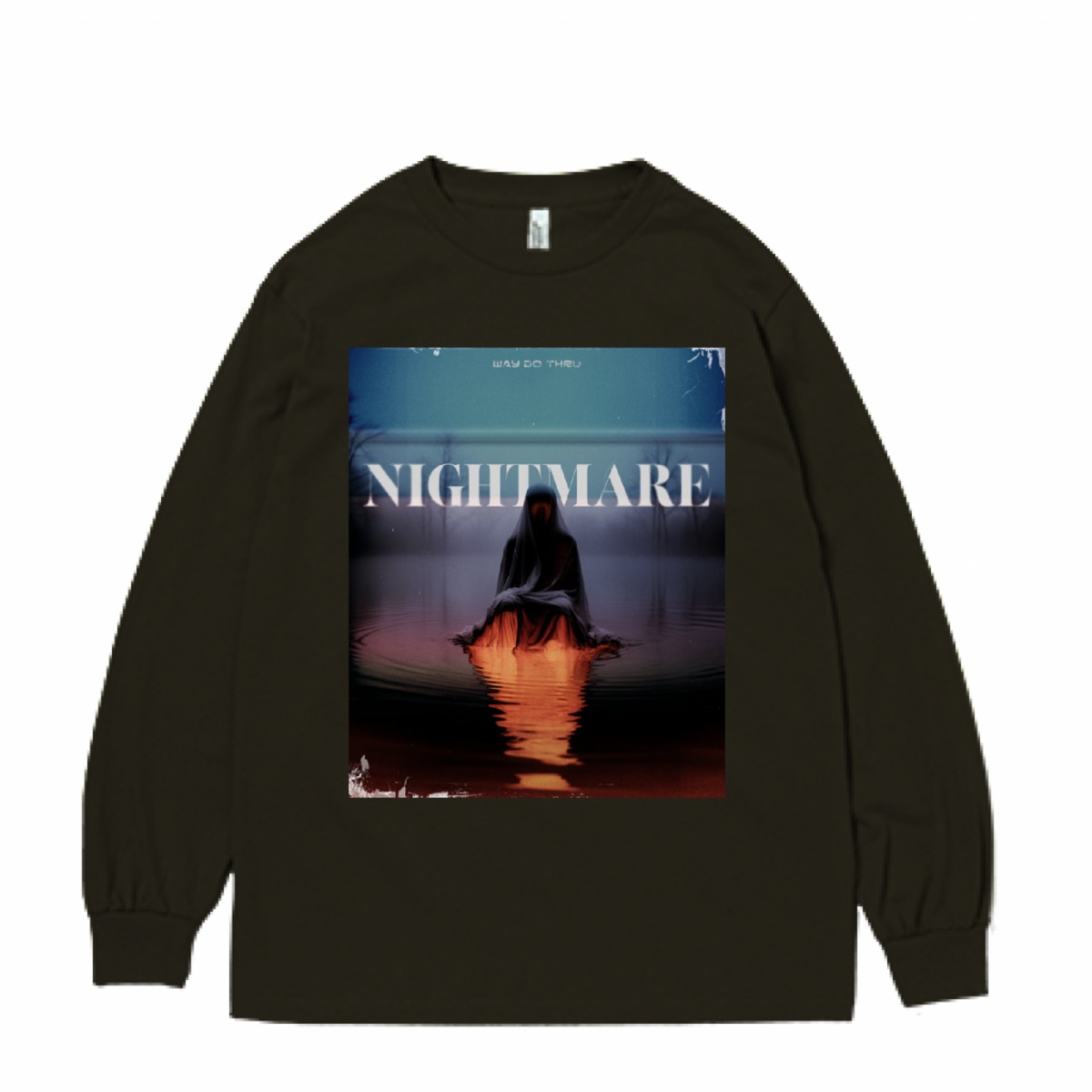 NIGTMARE LONG SLEEVE TEE | WAY DO THRU official Merchandise Store