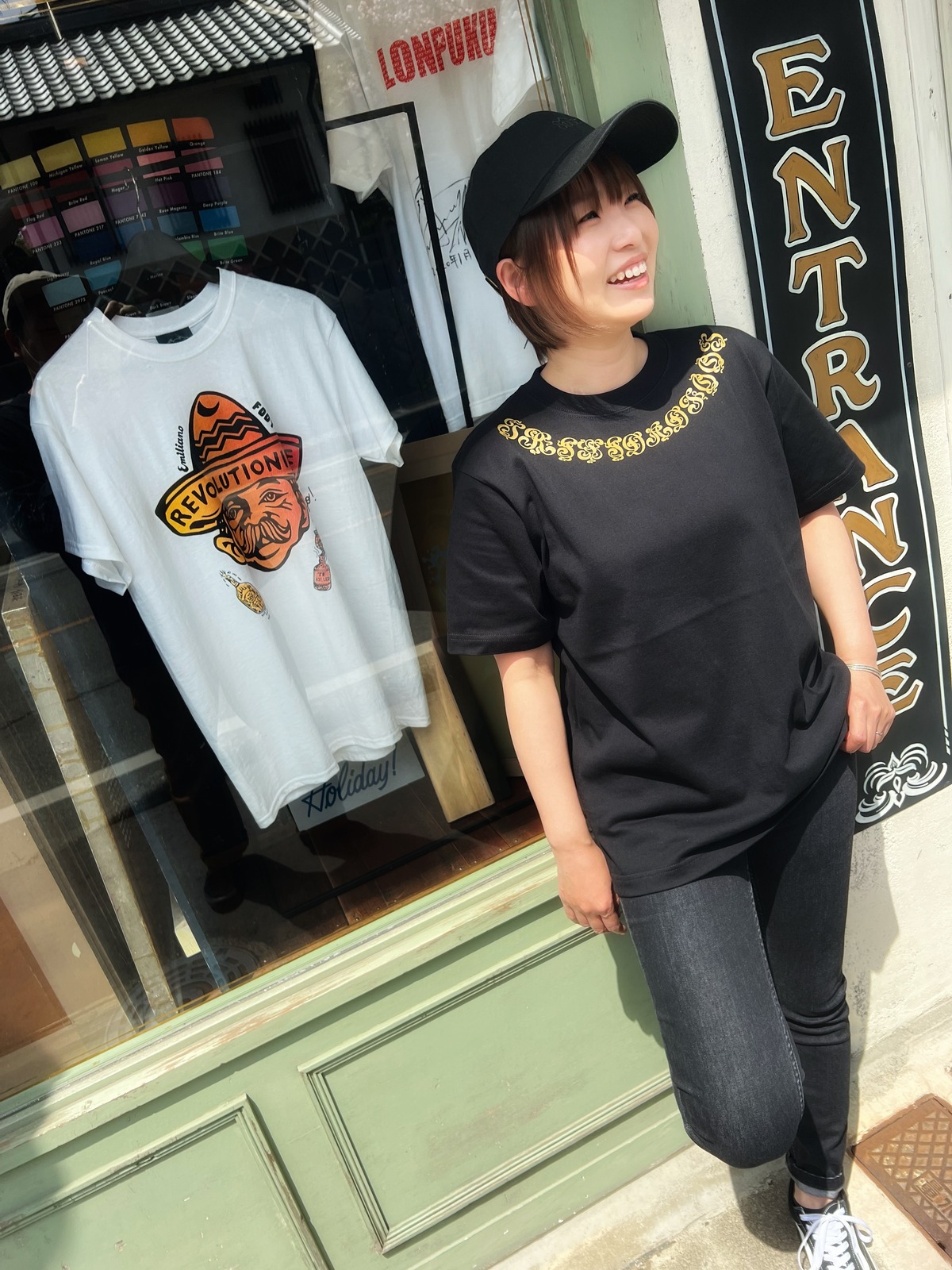 TRiNiDAD×FOOT flourishes logo -Tee- | Foot clothing