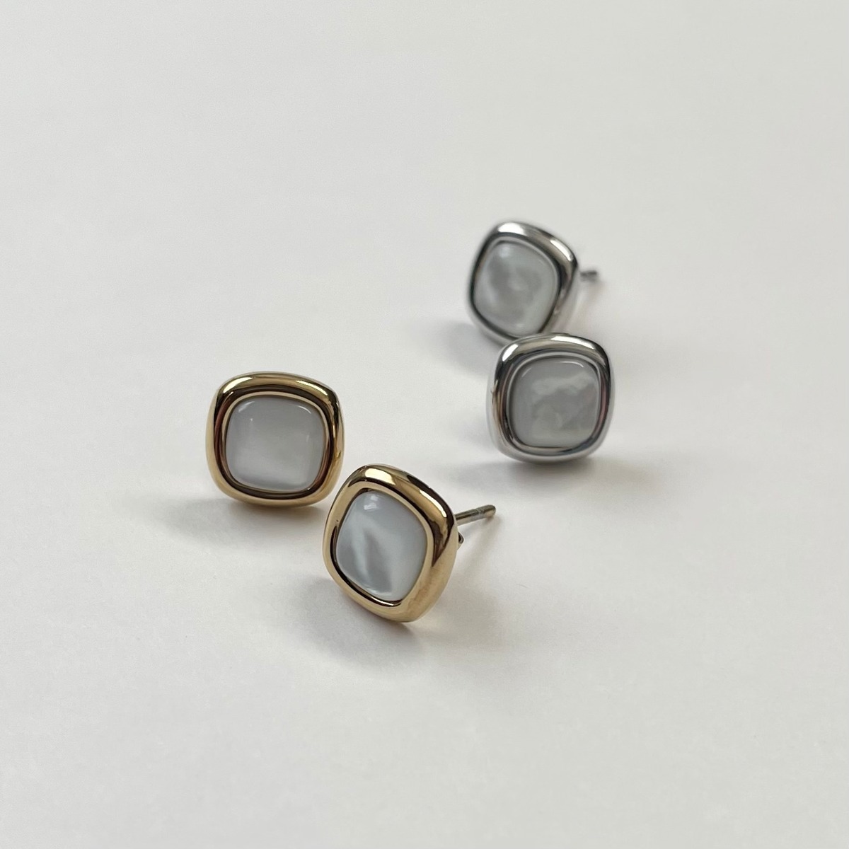 shell pierce ステンレスピアス | Showkey