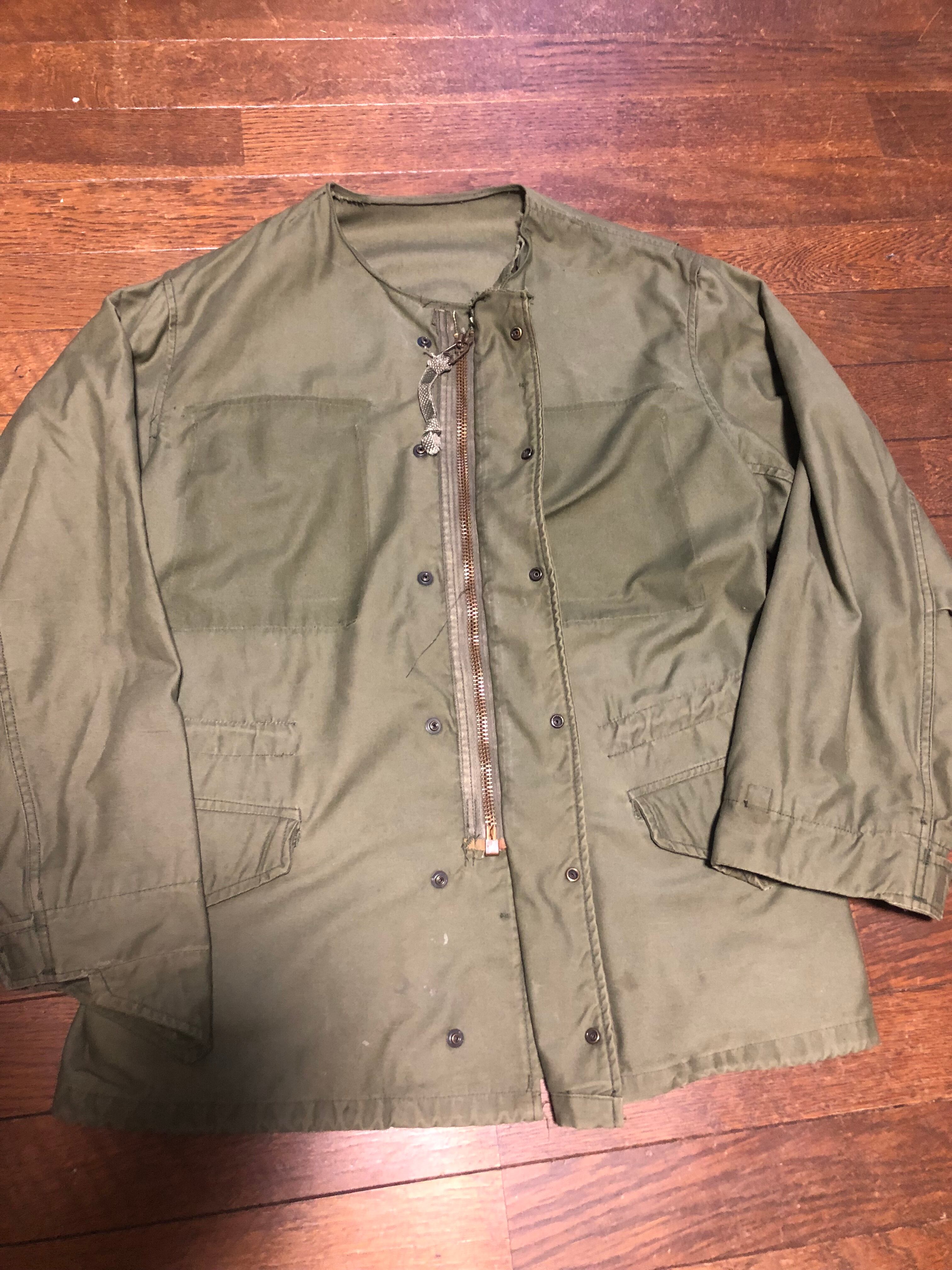 70〜80s M-65 military JKT リメイクノーカラー | pepperroom