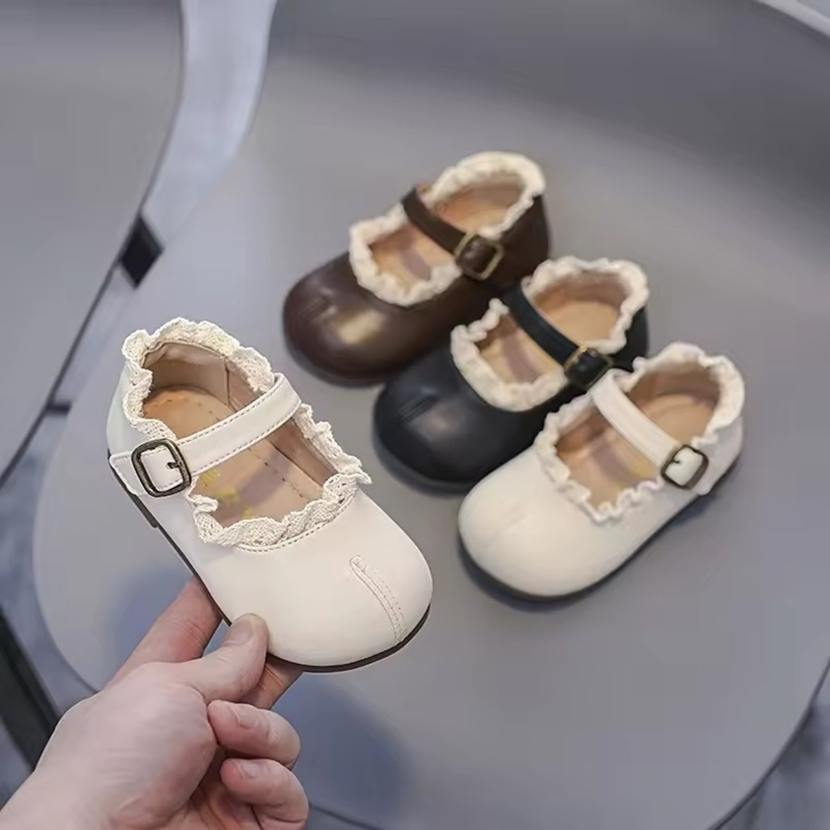 baby frill shoes | Linola...