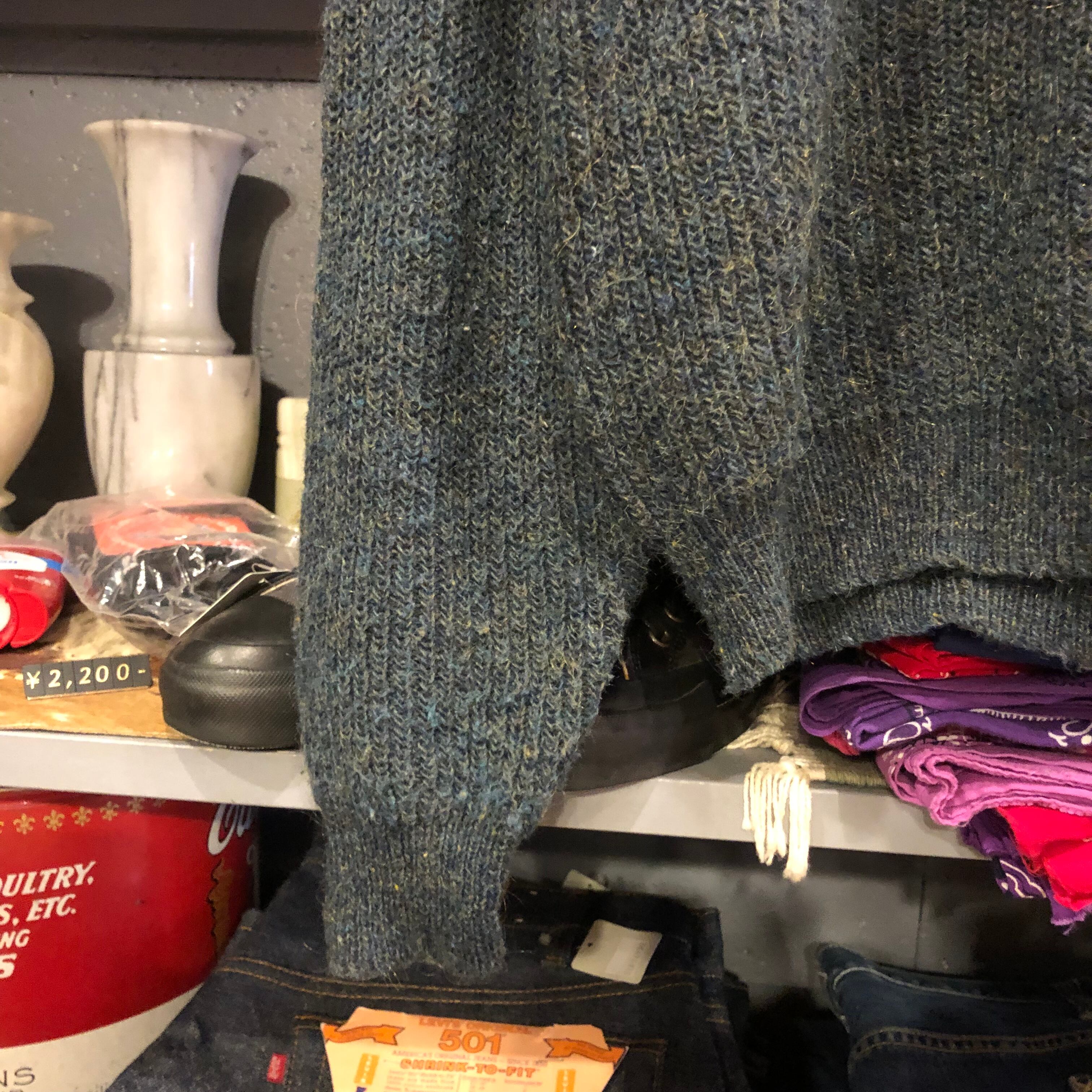 60s sedgefield Wool Knit Zip Cardigan | VOSTOK