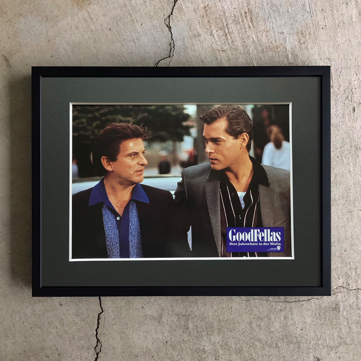 1990/「Goodfellas」【GF005】Germany Lobby Card 太子額付き | woodmarquee