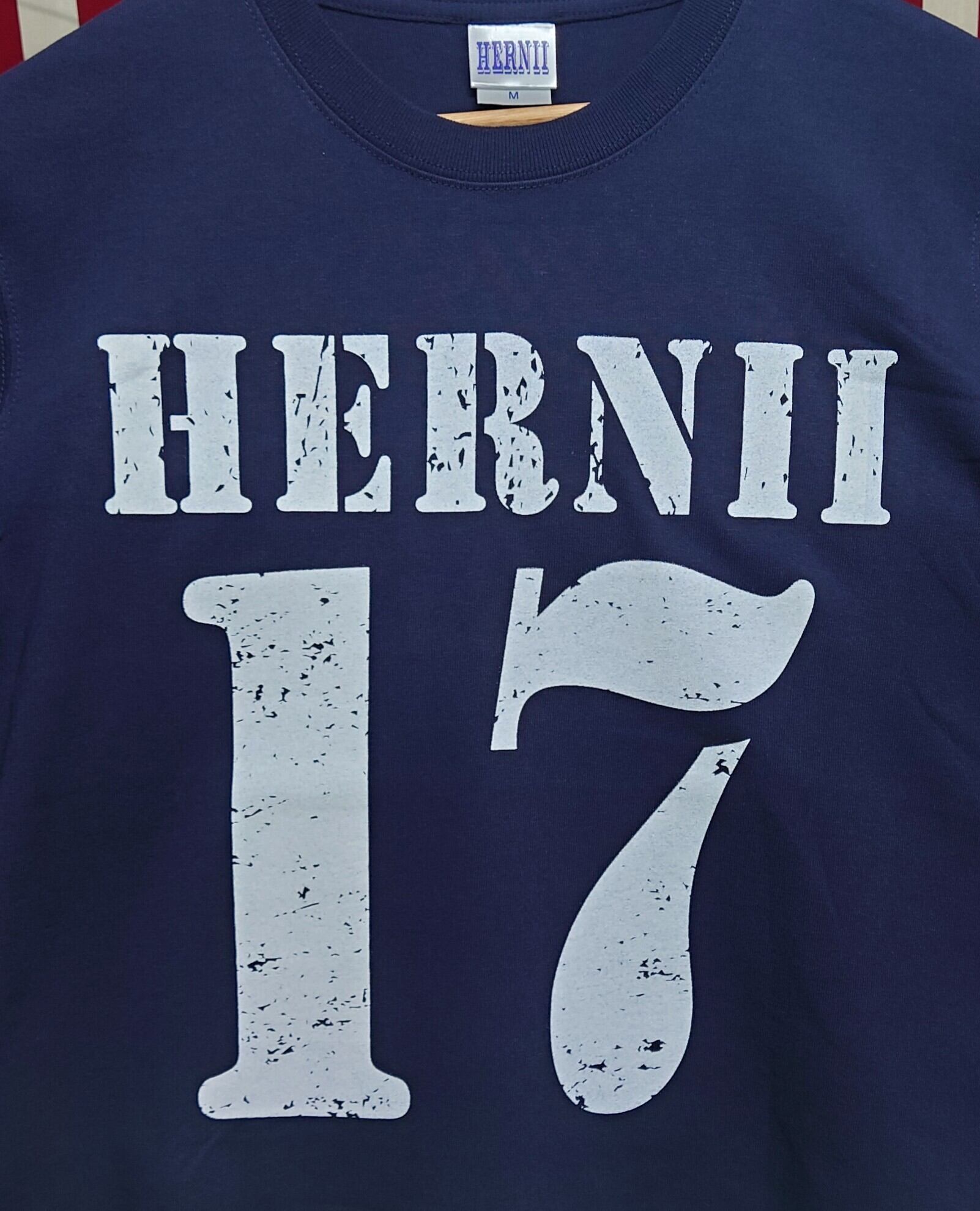 HERNII 17 ナンバリングTシャツ | HERNII