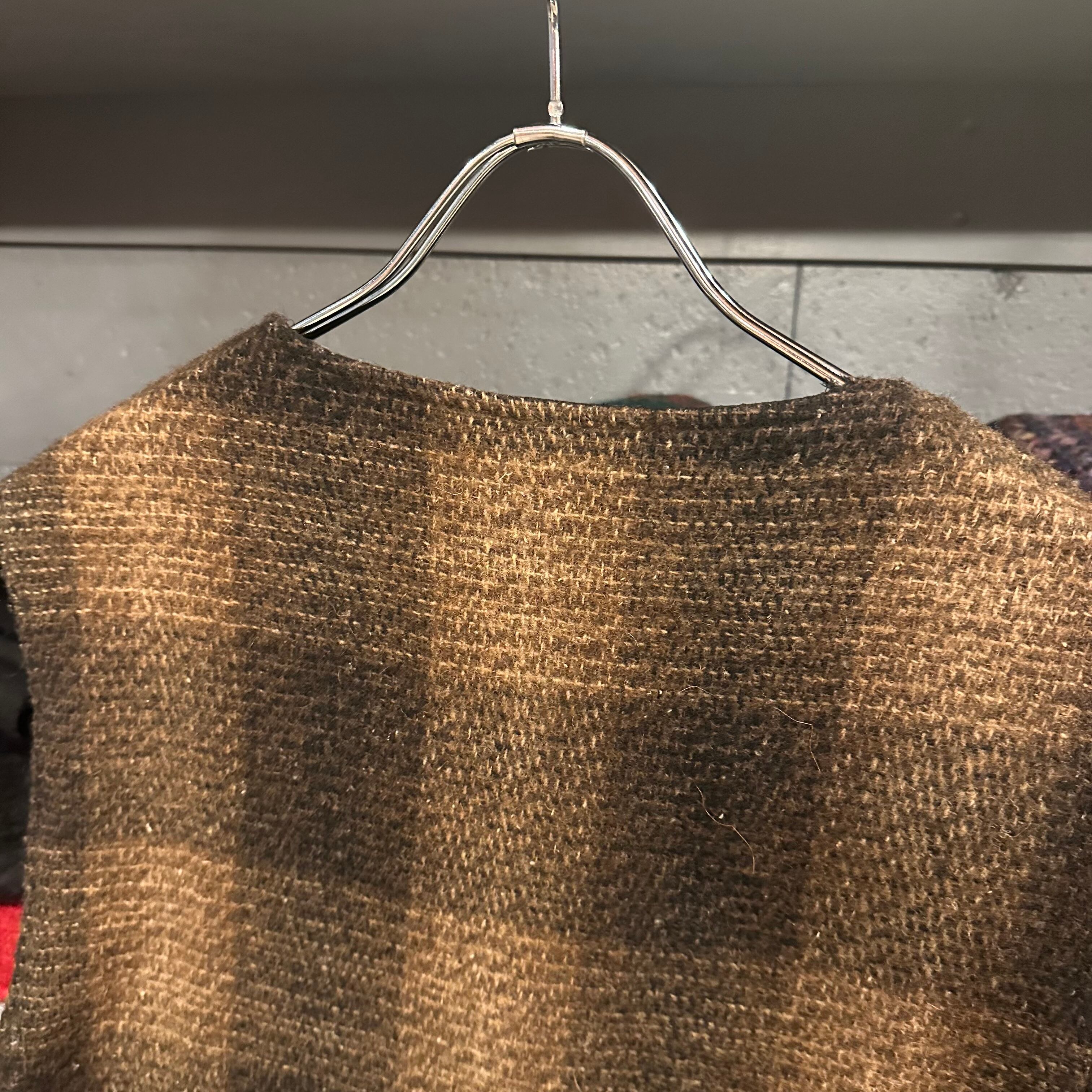 PARAGRAFF Ombre Plaid Wool Vest | VOSTOK