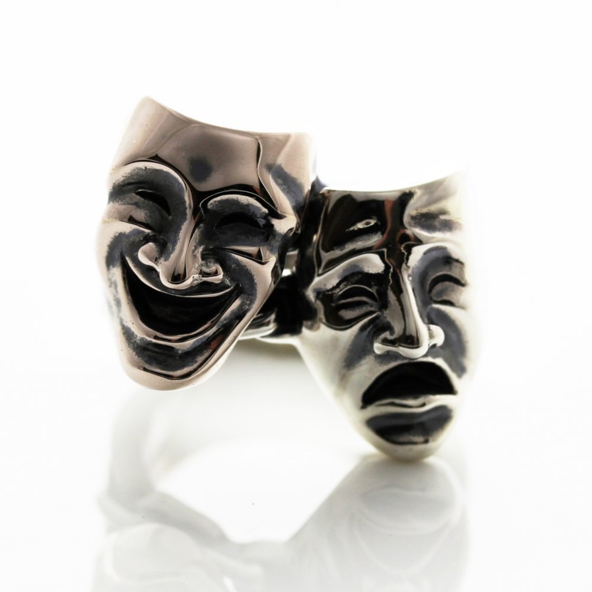 Two face ring ギメル ピンクシルバー×シルバー925 Ver. (ツーフェイス リング） | Studio S.T.L.