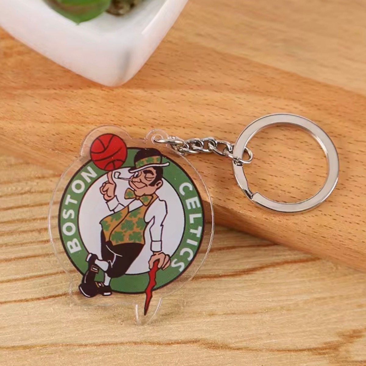 【NBA】セルティックス アクリルキーホルダー | code17