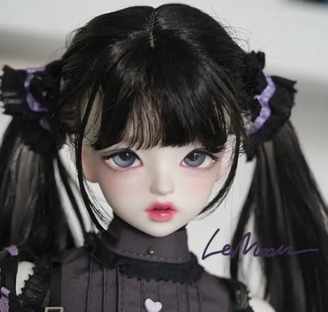 ヘッドのみ！LeMoon STIRA 3分 1/3 SD DD 四分bjd单头 ボディなし ノーメイク HEAD BJD 1/4 MDD MSD 女の子 球体関節人形 本体 DOLL ボディ ...