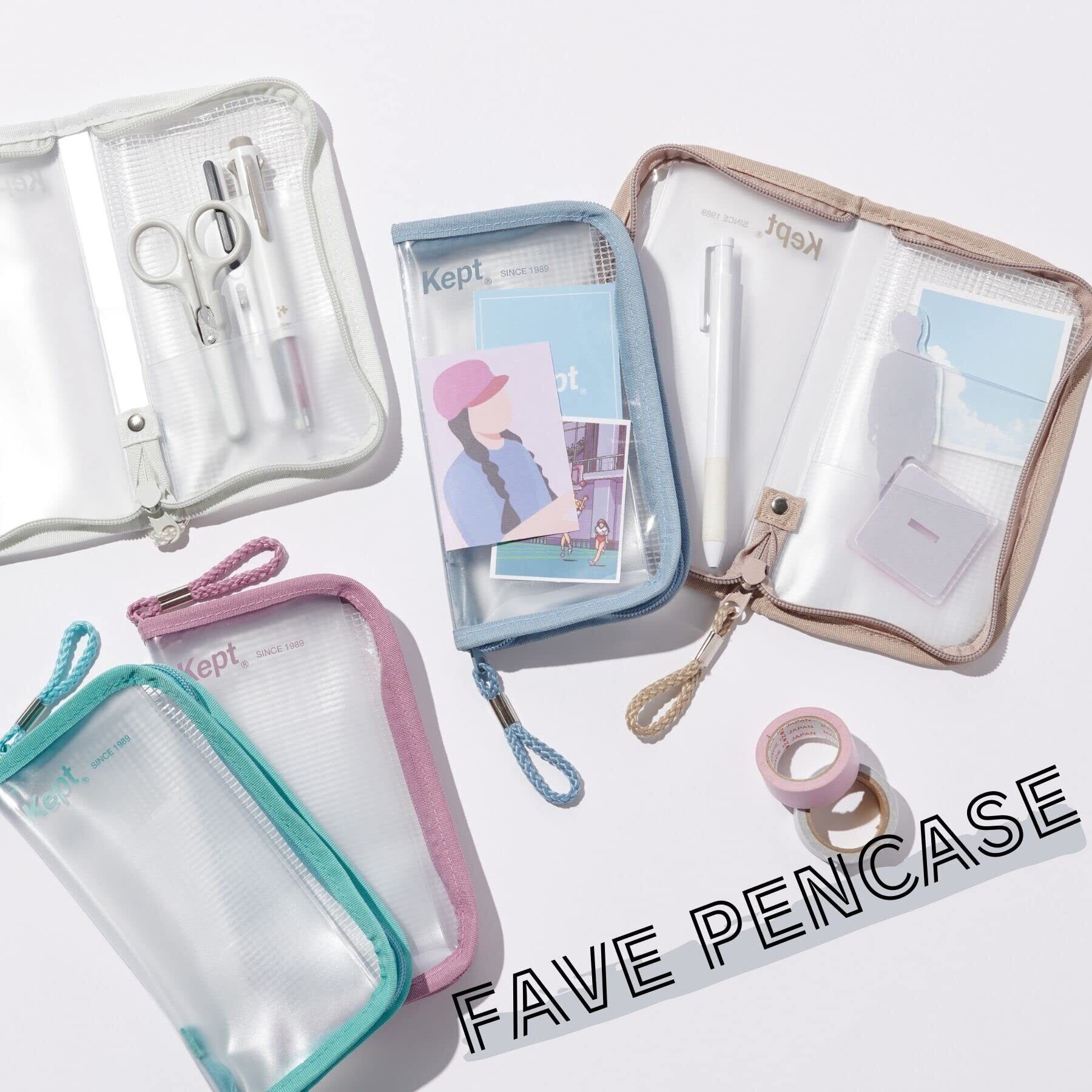 数量限定】フェイブペンケース Kept ムーングレー ペンケース 数量限定】フェイブペンケース Kept ムーングレー ペンケース