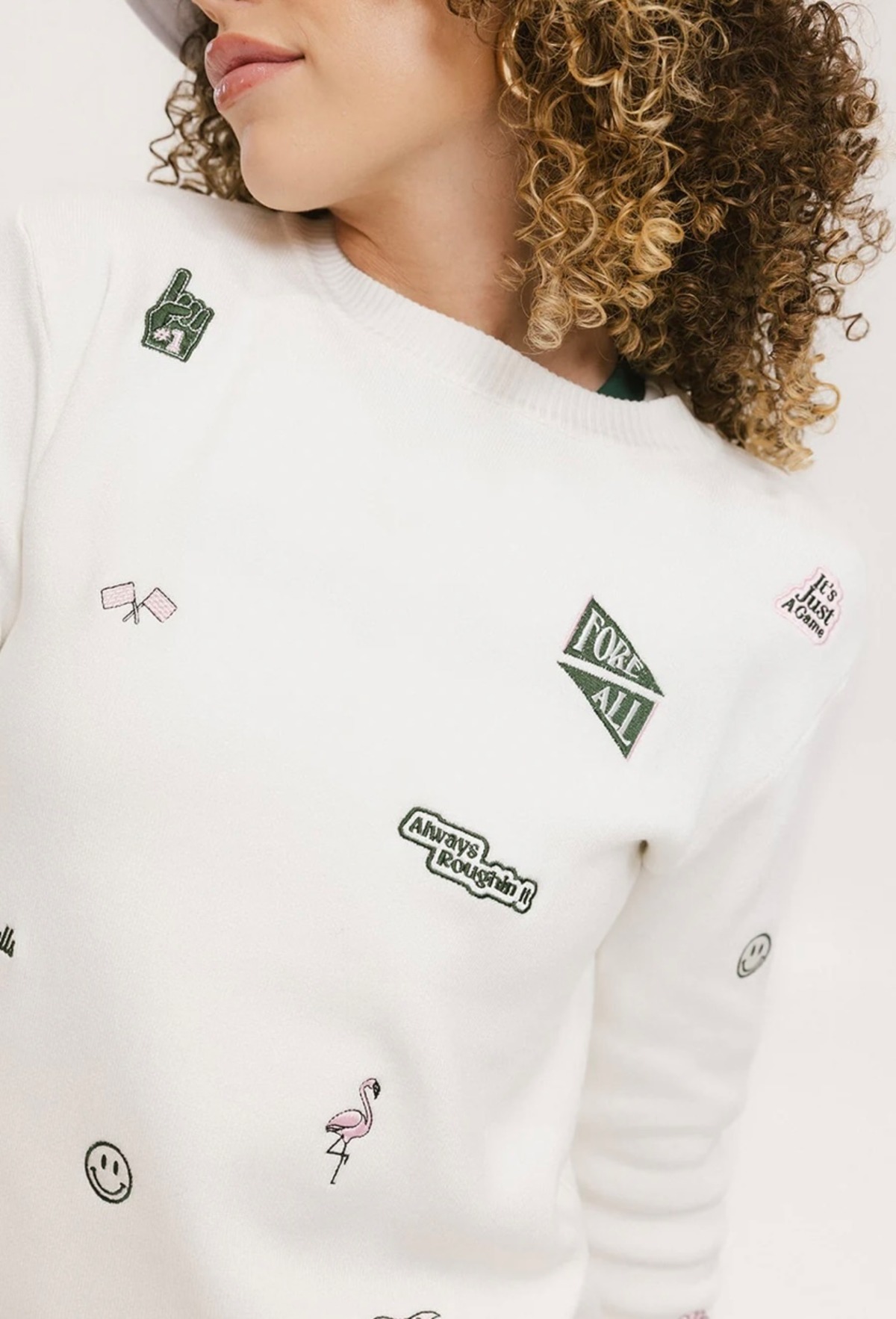 Fore All Dorothy Sweater | HOLLY'S GOLF MARKET