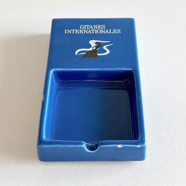 GITANES ジタン 灰皿 Gien （フランス） | ぽわにえ・だむーる 〜 アンティーク・ブロカント