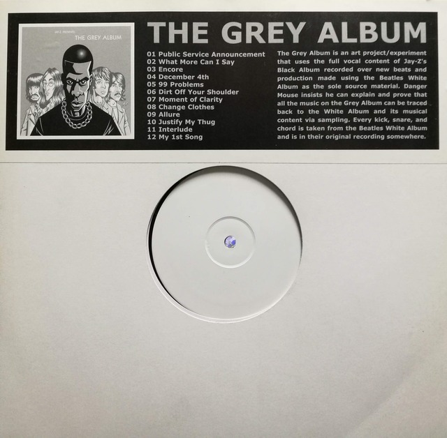 【2LP】Danger Mouse & Jay-Z / The Grey Album | COMPACT DISCO ASIA