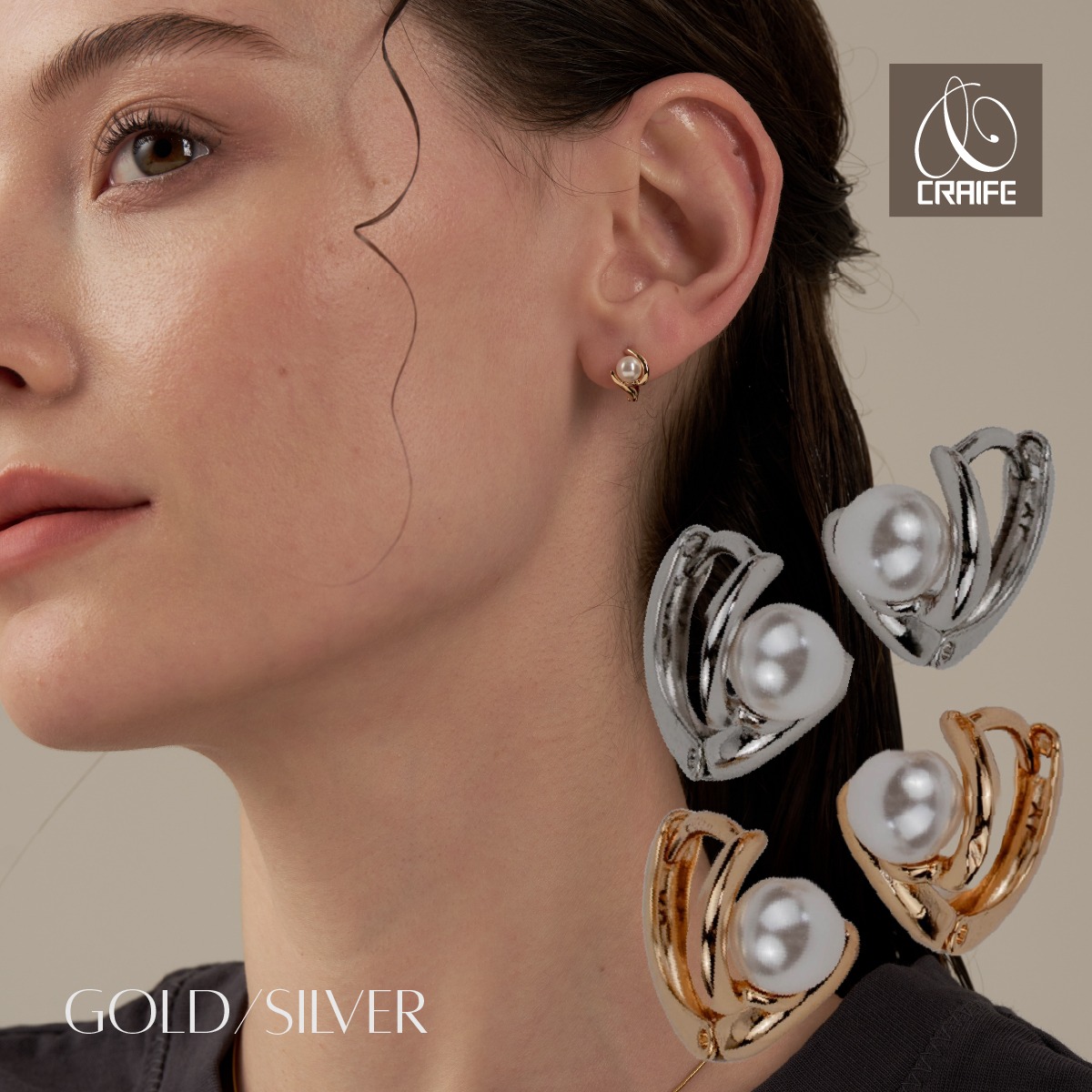 Pierce -Gold / Silver- | CRAIFE / クライフ - 感動のアクセサリー体験を