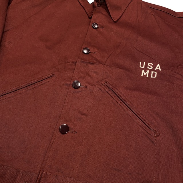 "DEADSTOCK" 40’s US Army Medical Jacket L / アメリカ軍 メディカルジャケット ミリタリー 古着 ...