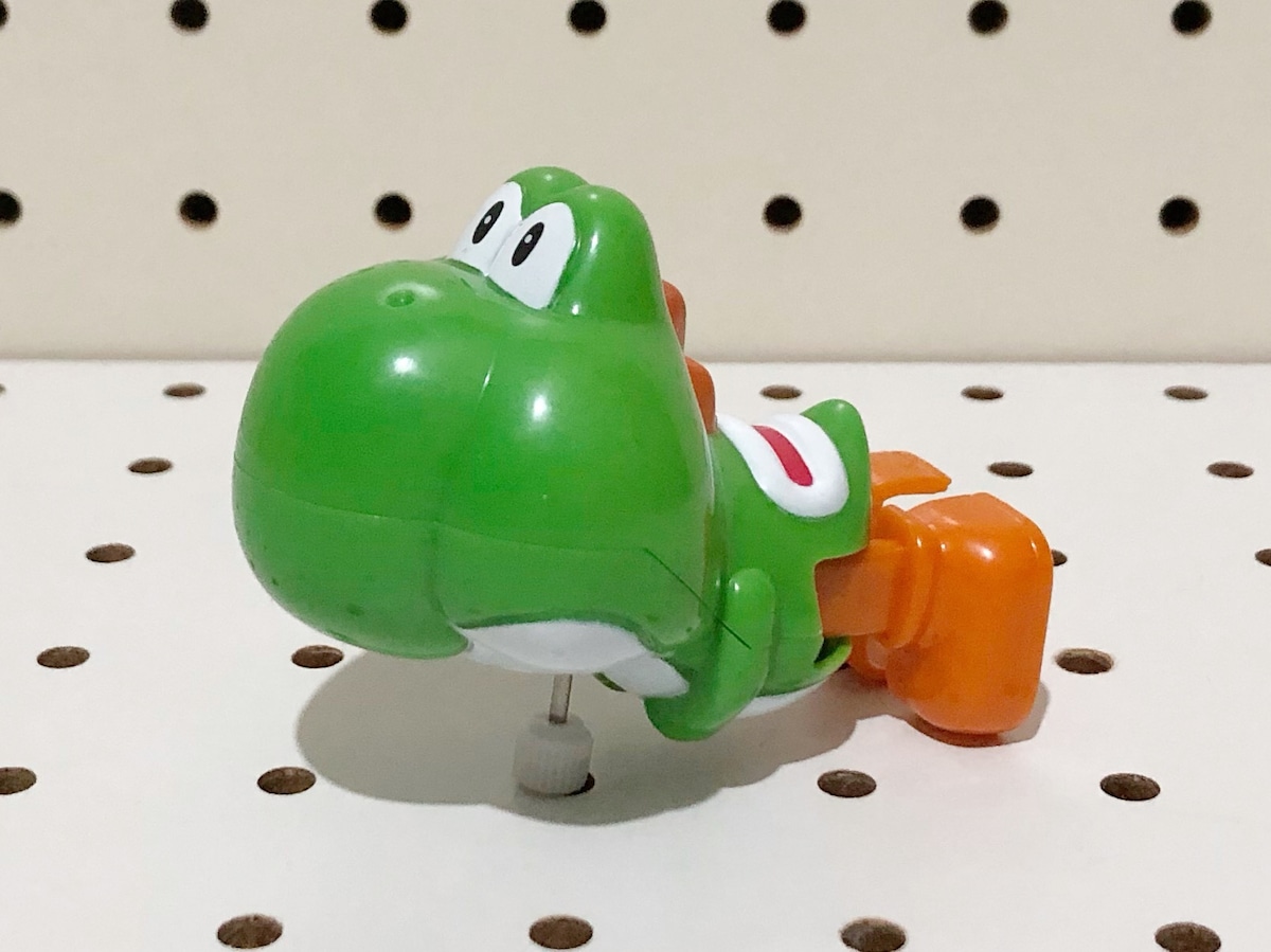 [DEADSTOCK 90s]TOMY NINTENDO SUPER MARIO BROS. "YOSHI" WIND-UP TOY | TECH
