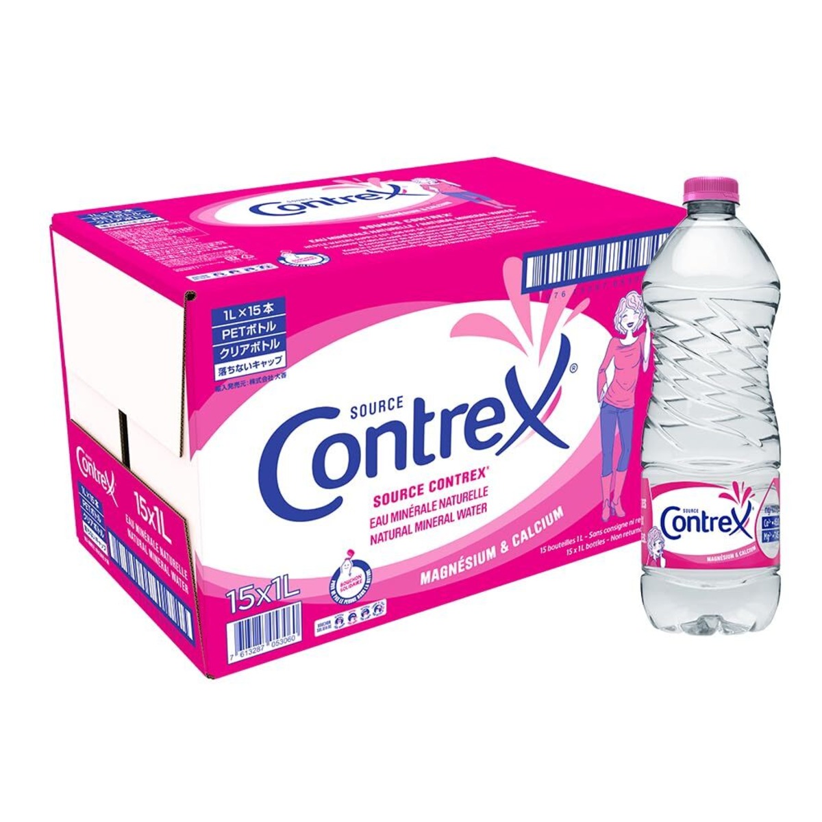 Contrex(コントレックス) 1.0L [正規輸入品] ×15本 | loop0707