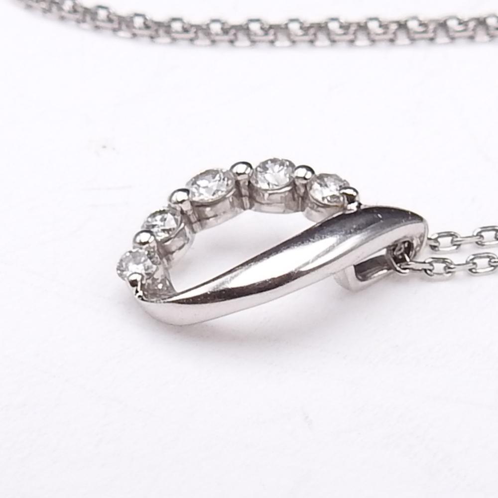 PT950/PT850 ヴァンドーム ダイヤモンド FD0.12ct ネックレス PT950/PT850 ヴァンドーム ダイヤモンド FD0.12ct ネックレス