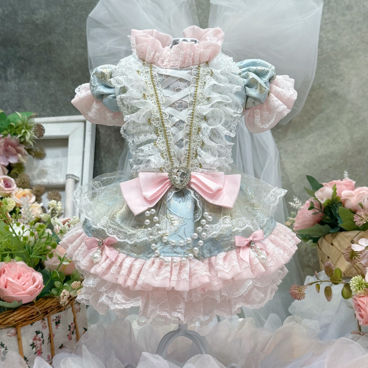 ROCOCO PASTEL PRINCESS DRESS | LYCHEE BABY