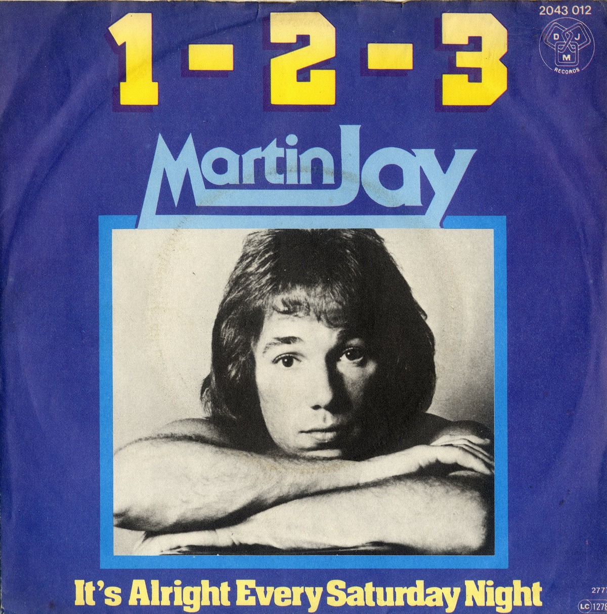 MARTIN JAY - 1 - 2 - 3 7" | urban enemy