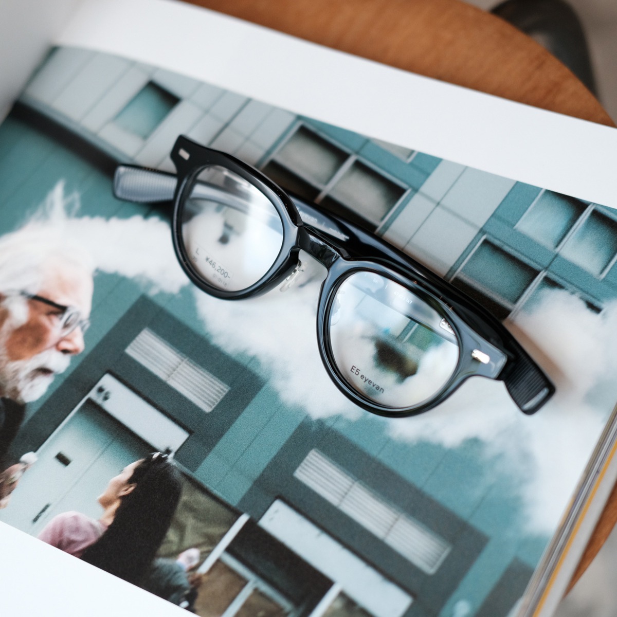 【E5 eyevan】p14 - BK (LARGE) | SEESAW SPECTACLES