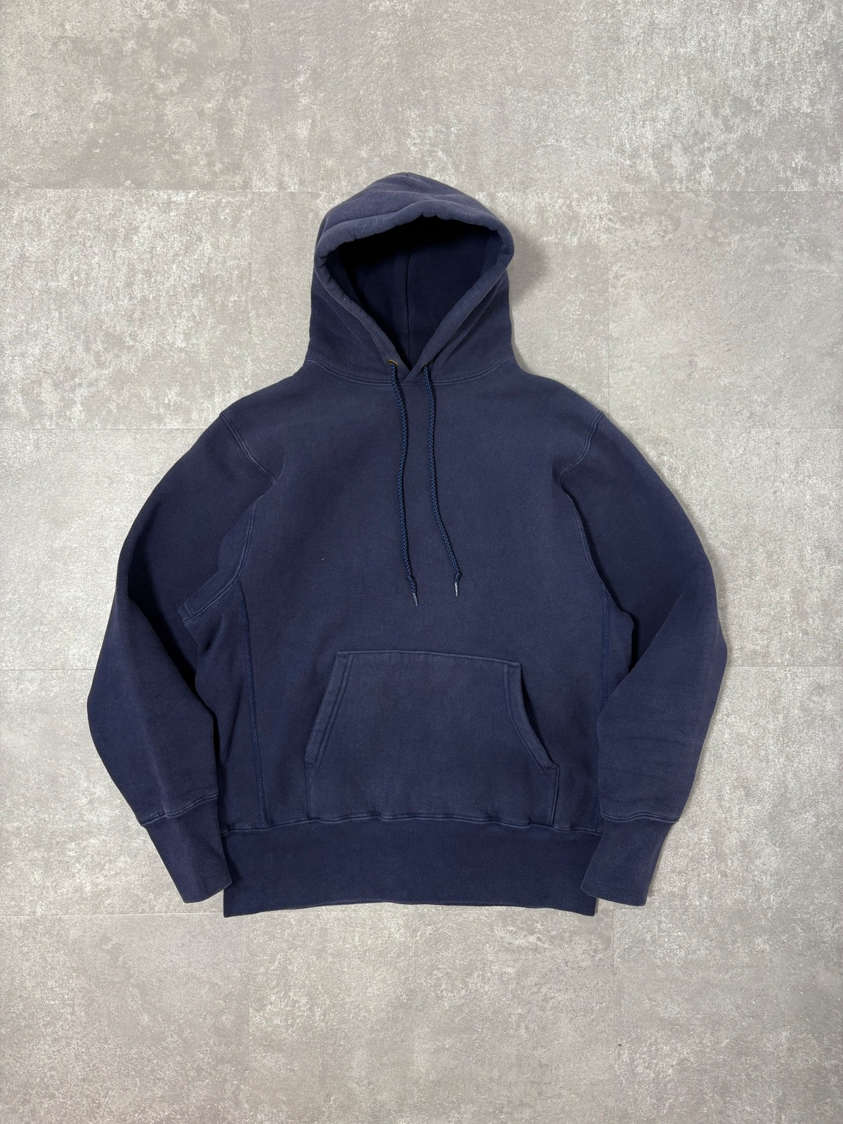 CAMBER "CROSS-KNIT" Pull Over Hooded sweat [navy/M] | THE CREST