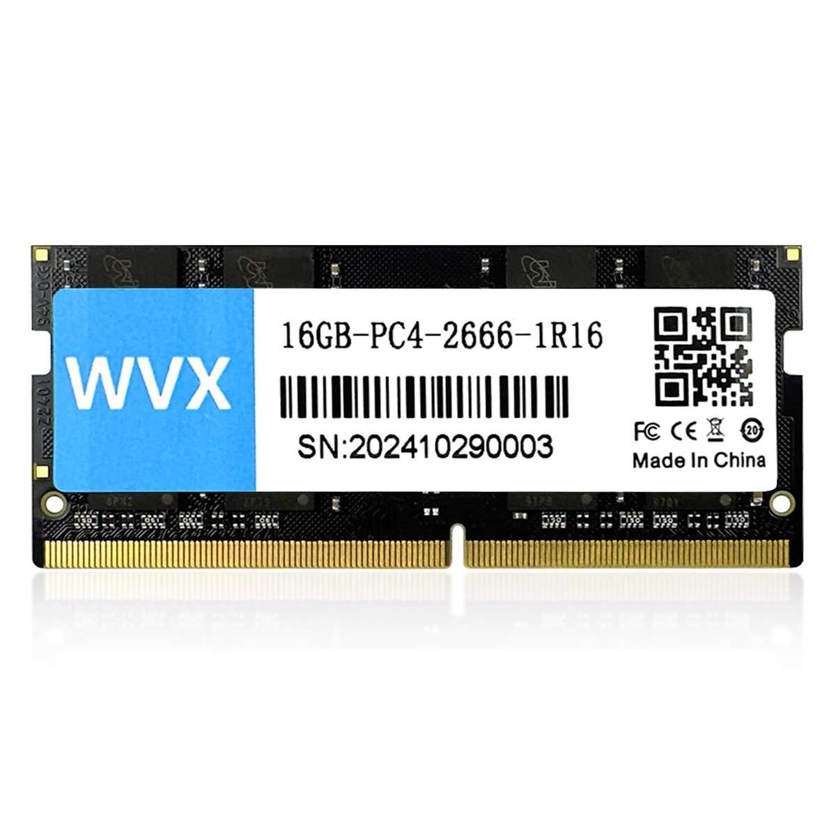 WVX ノートPC用メモリ DDR4-2666 Mhz（PC4-21300)16GB×1枚 (16GB)相性 260Pin 1.2V CL16 ...