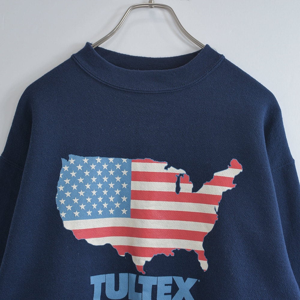 90s アメリカ製 TULTEX タルテックス プリント スウェットシャツ 90s アメリカ製 TULTEX タルテックス プリント スウェットシャツ