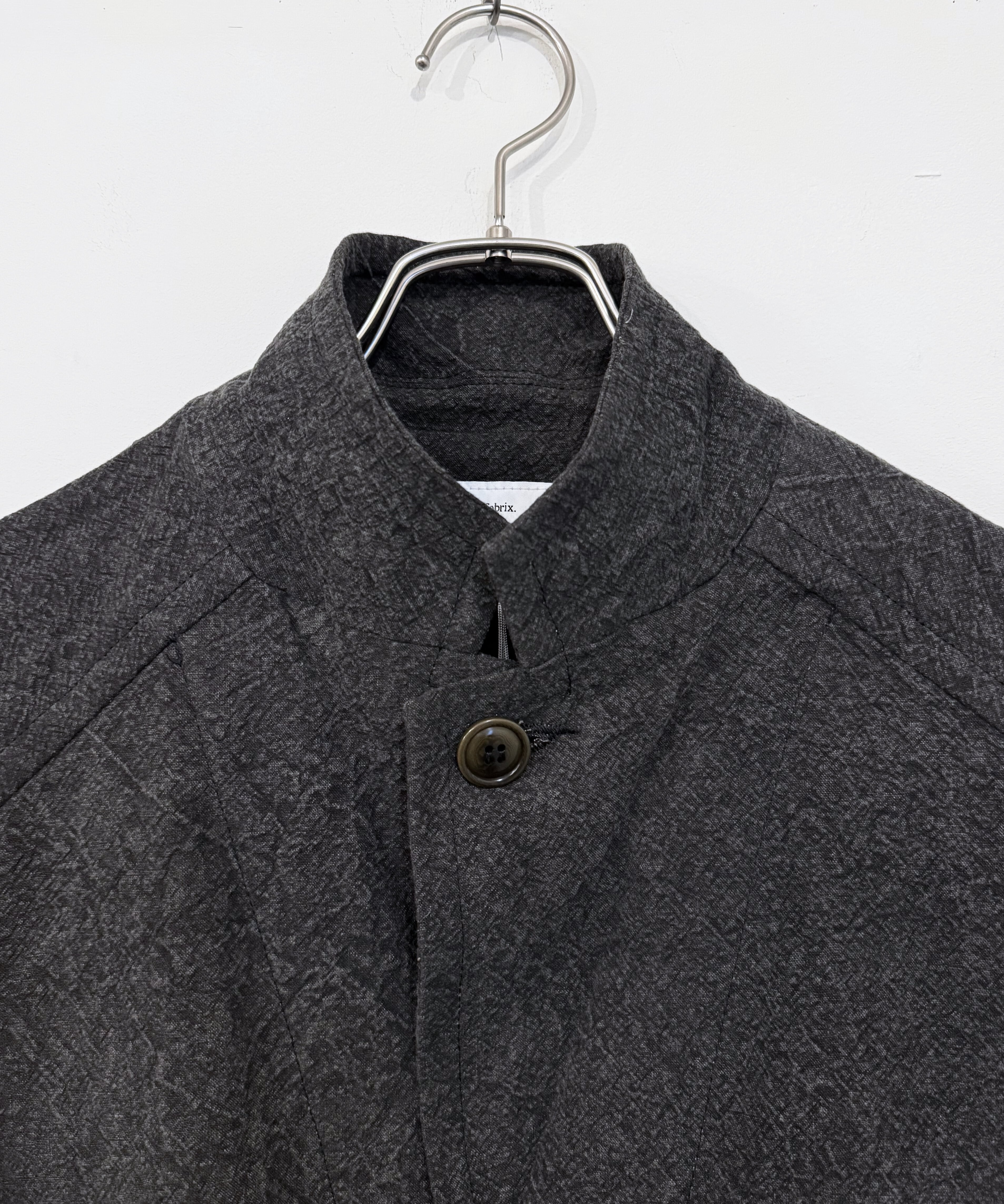 Sasquatchfabrix. / 25SS-JKL-003 UTILITY LAPEL JACKET (BLACK Sasquatchfabrix. / 25SS-JKL-003 UTILITY LAPEL JACKET (BLACK