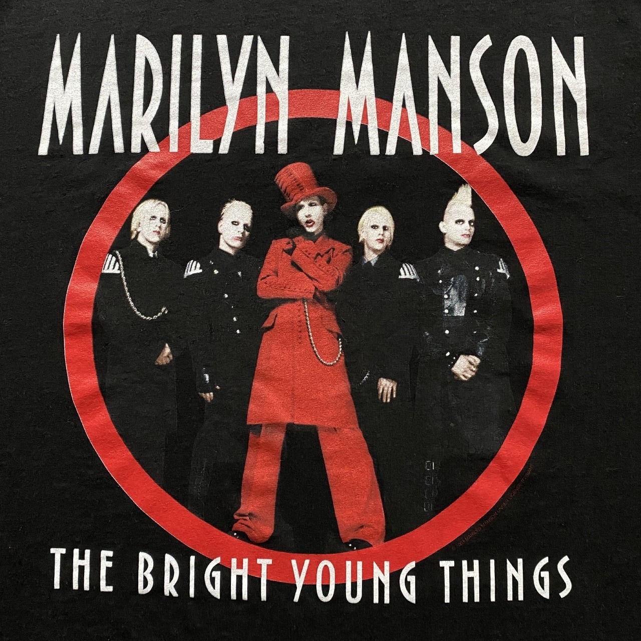 Marilyn Manson 2003 The Bright Young Things Band Tee Large Marilyn Manson 2003 The Bright Young Things Band Tee Large