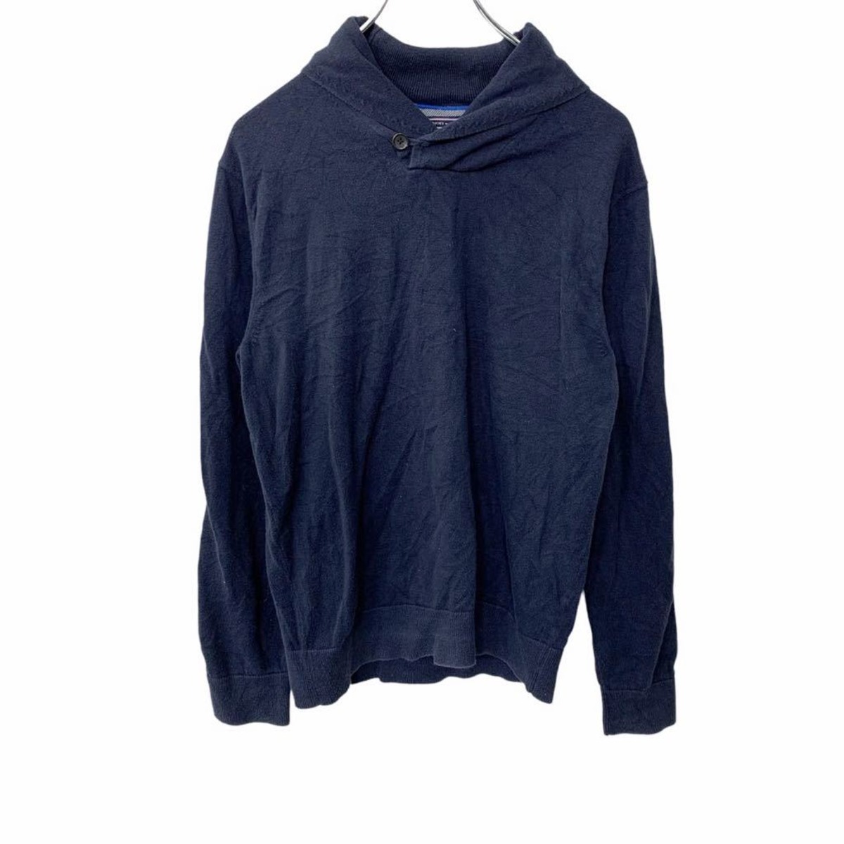 TOMMY HILFIGER タートルネックニット Mサイズ トミーヒルフィガー ネイビー 古着卸 アメリカ仕入 t2205-3032 ...