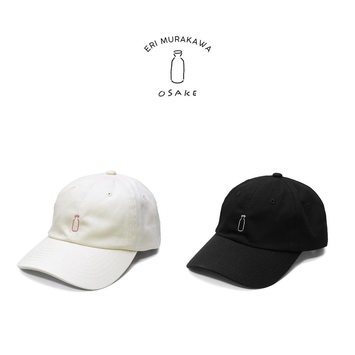 村川絵梨×NONBEE! COLLAB “徳利刺繍” CAP | NONBEE WEB SHOP