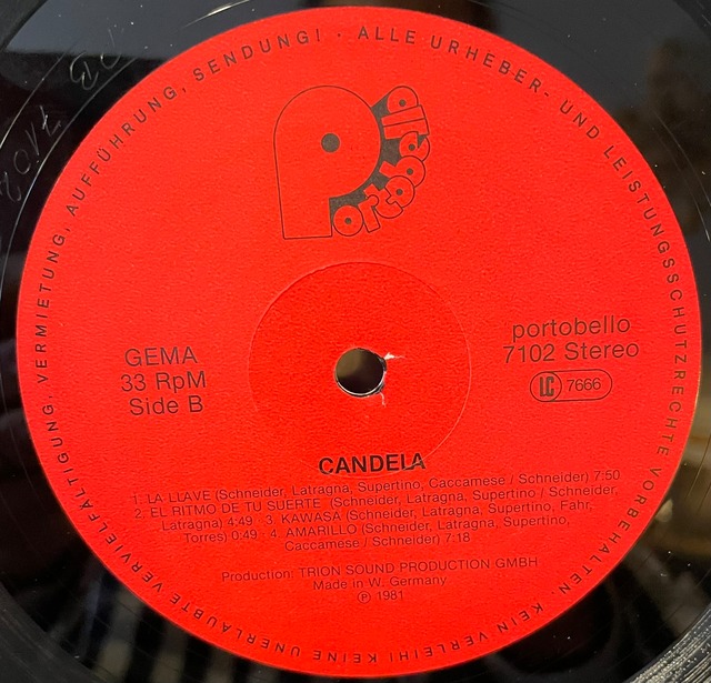 Candela "Salsa" LP | EAD RECORD