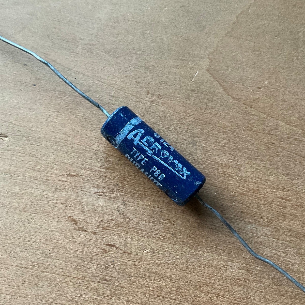 Aerovox / Duranite コンデンサ 1個【0.01μF/400V/フィルムコンデンサ/60年代ビンテージ】 | kouboupath