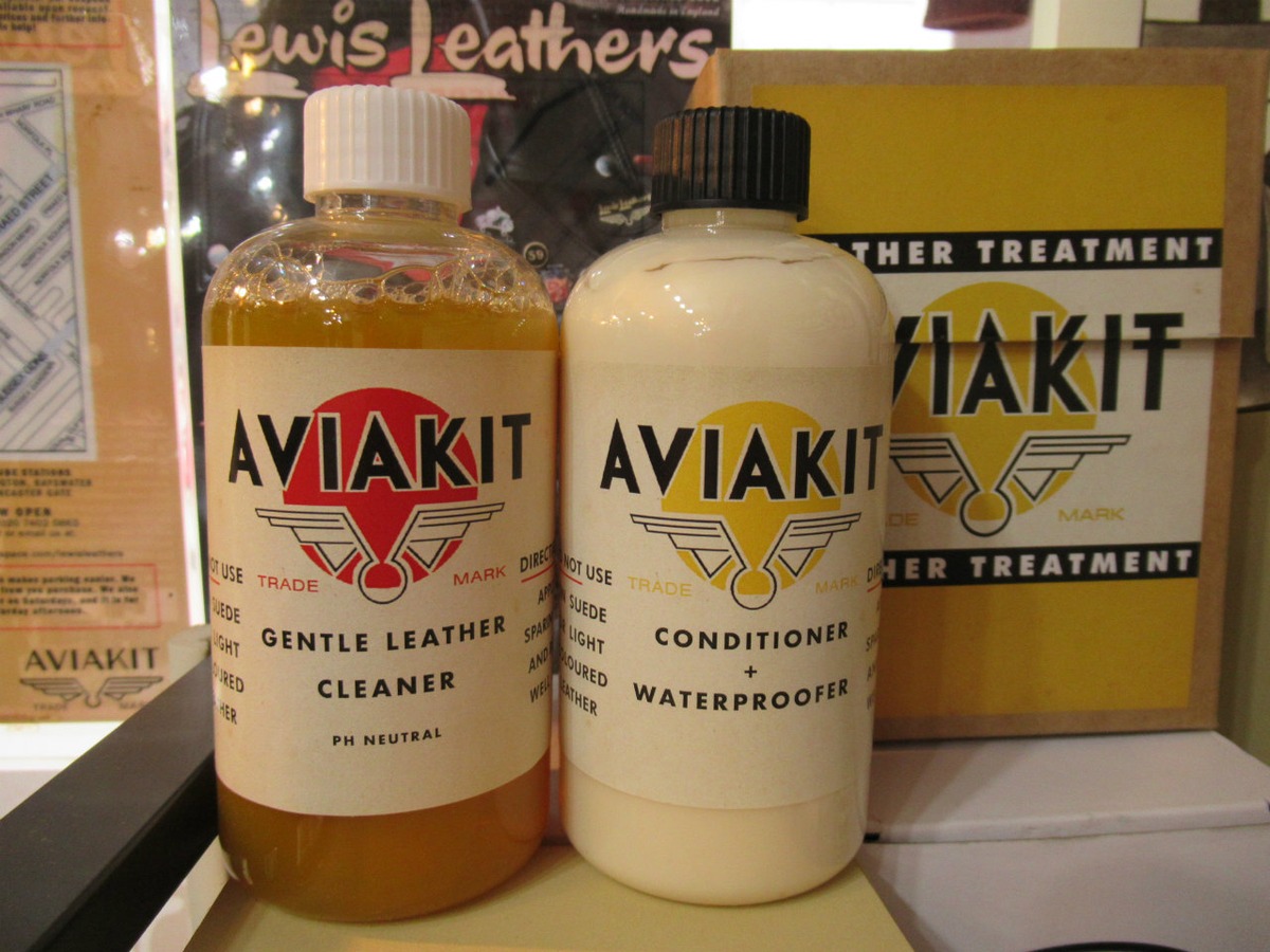 Lewis Leather AVIAKIT Care kit・ルイスレザー Aviakitの公式レザートリートメントキット | 舶来堂