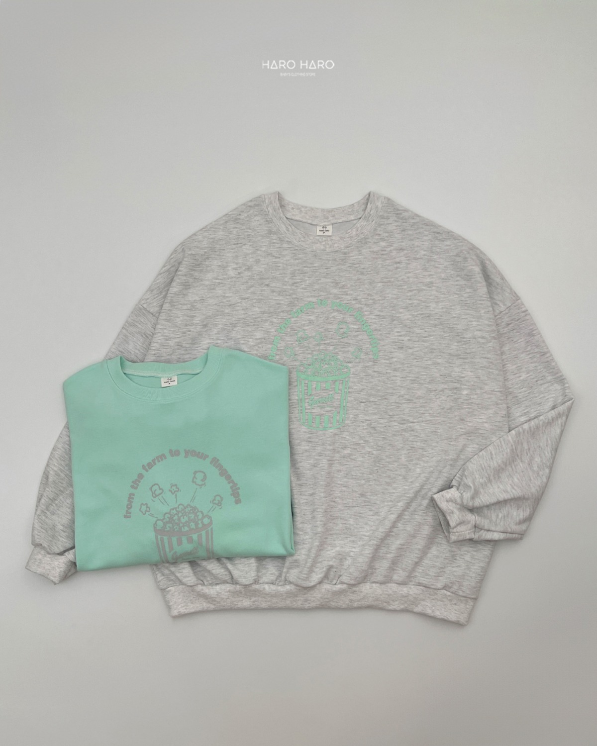 haroharo popcorn sweatshirt (adult ) | chama.