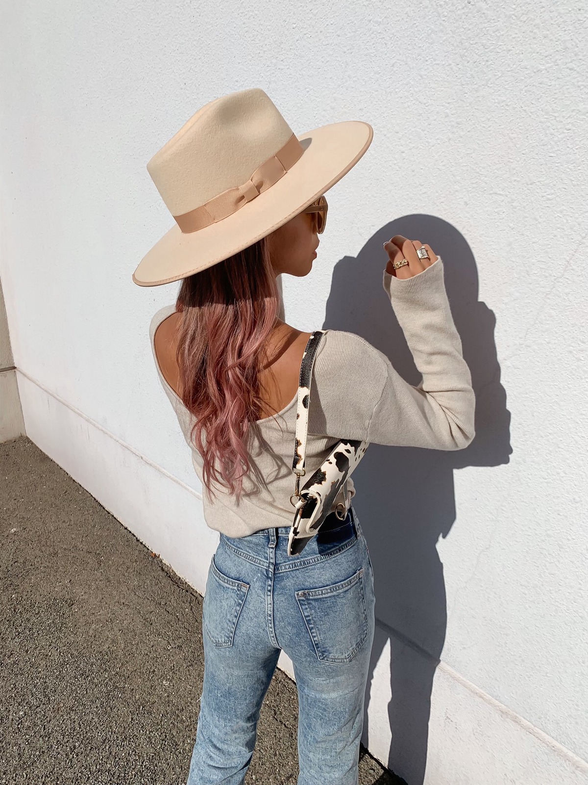 ♢即納♢back U knit tops | SHENA