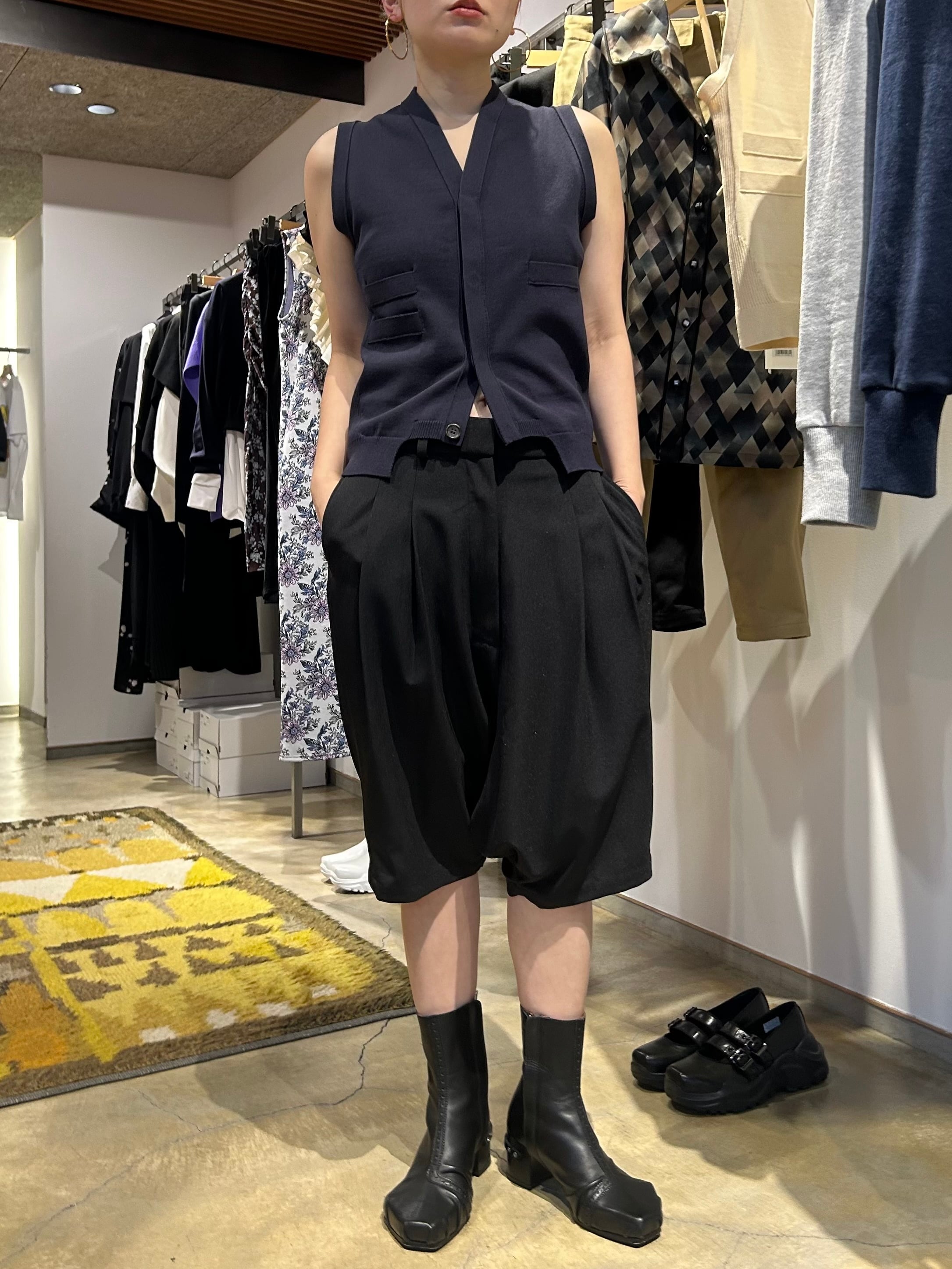 25SS】JUN MIKAMI ジュン ミカミ / VEST / ハイツイストヤーン 25SS】JUN MIKAMI ジュン ミカミ / VEST / ハイツイストヤーン