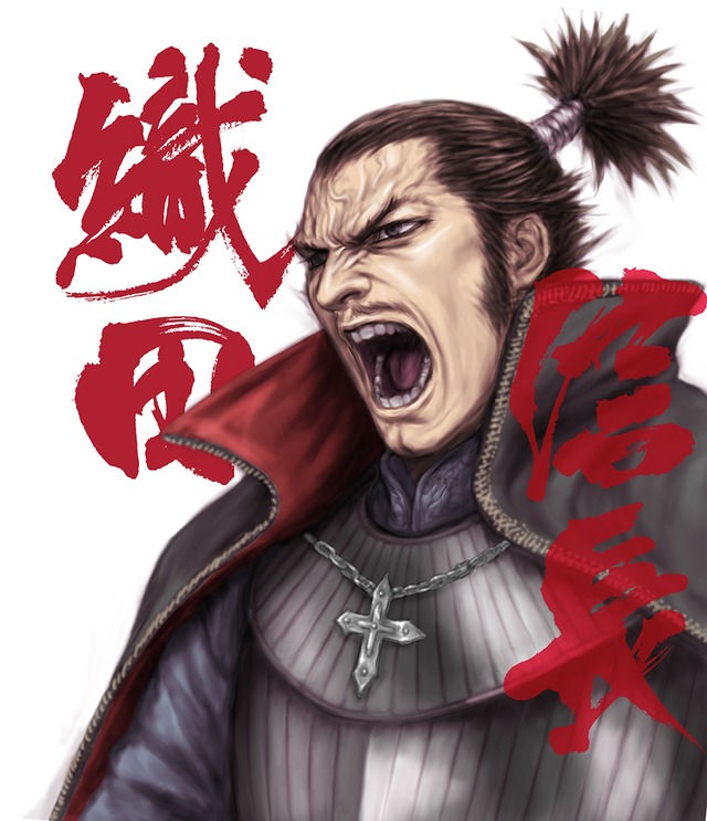 織田信長イラスト_レイヤー分け | tsunetaro