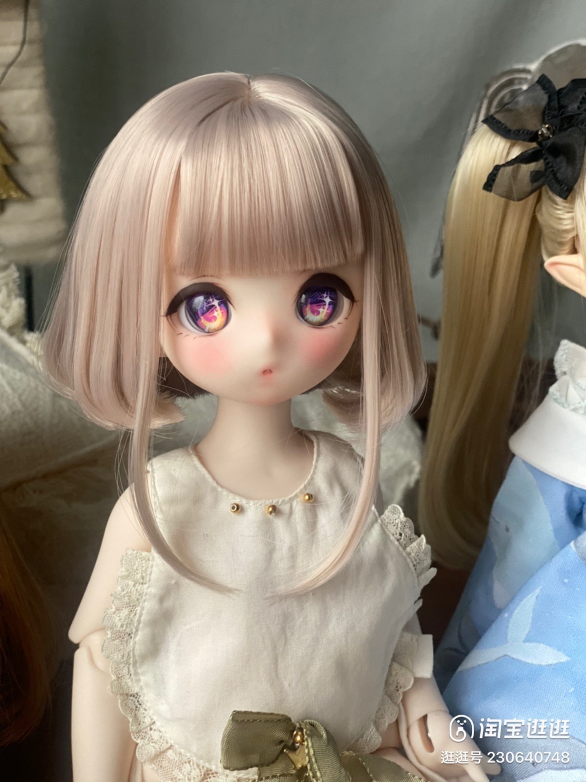 BJD 1/2 1/3 1/4 1/6 YOSD ブライス Blythe AE 造型 ヘアパーツ アニメ 漫画 かつら 球体関節人形 ウィッグ ...