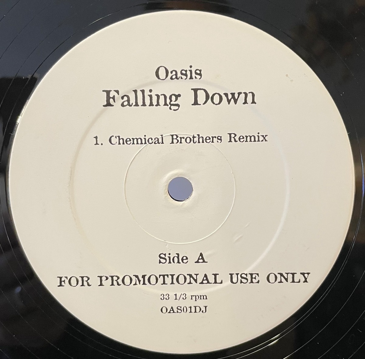 Oasis "Falling Down" 12" | EAD RECORD