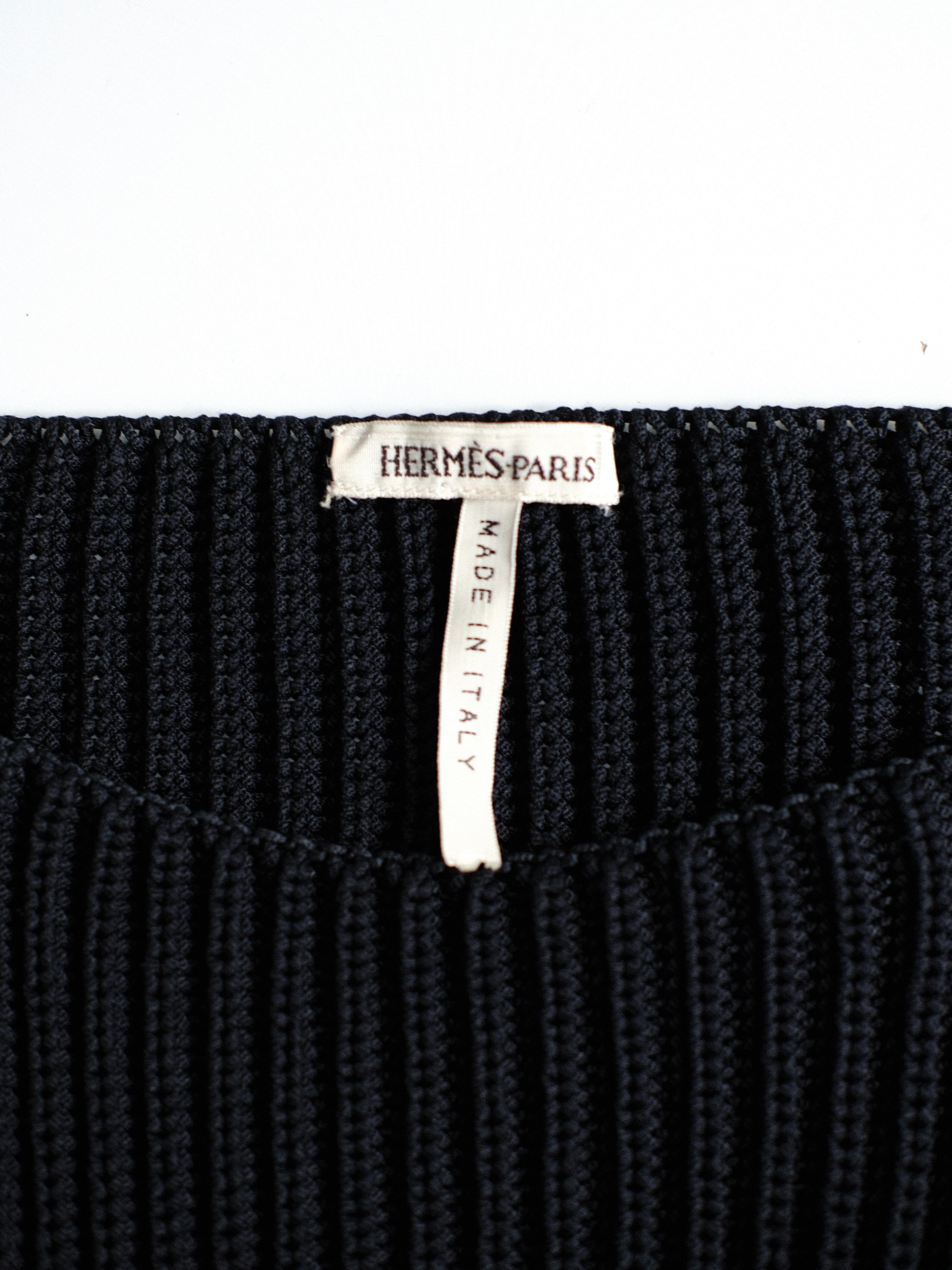 [99SS] "Hermès by Martin Margiela" Viscose Knit | recollection vintage