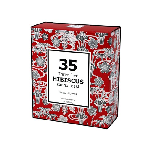 35ハイビスカスティ マンゴーフレーバー / テトラバッグ 5包入 | サンゴ焙煎35コーヒー