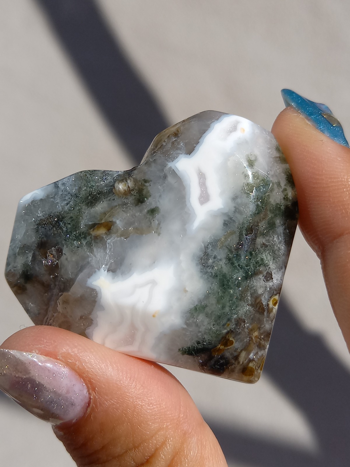 8th veinオーシャンジャスパーハート | HugStones