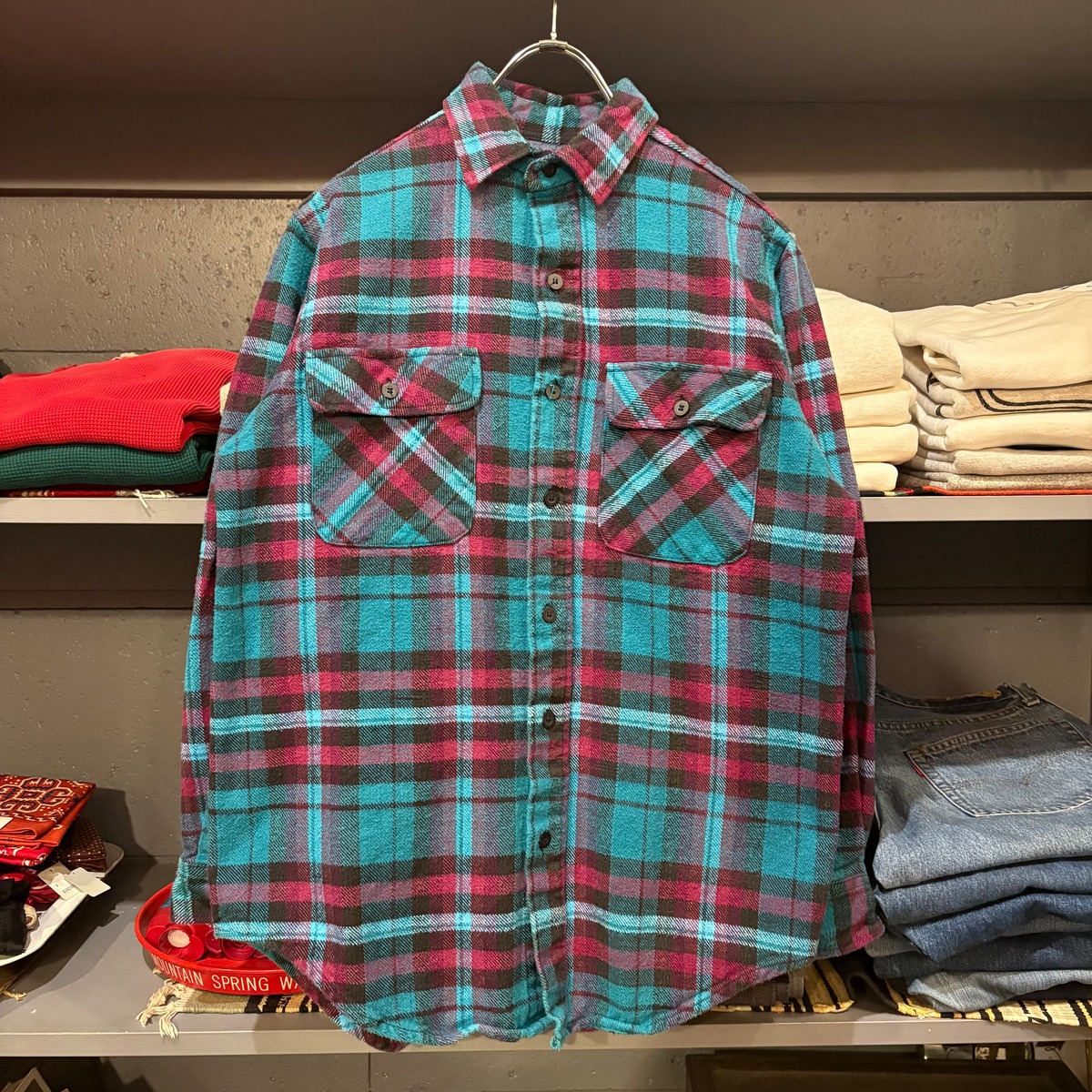 FIVEBROTHER L/S Flannel Shirt | VOSTOK