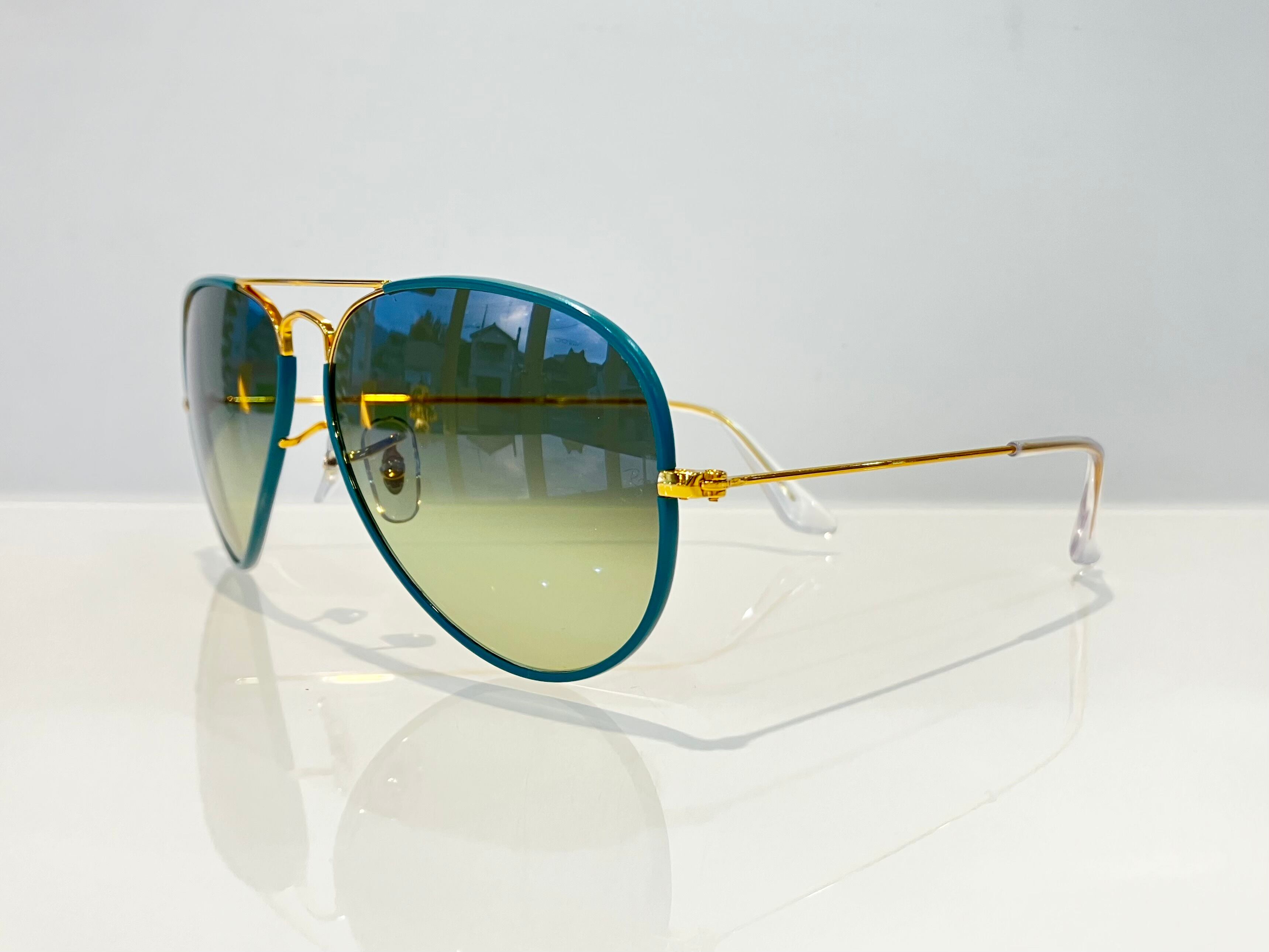 Ray-Ban AVIATOR FULL COLOR LEGEND グリーン | めがね工房中代