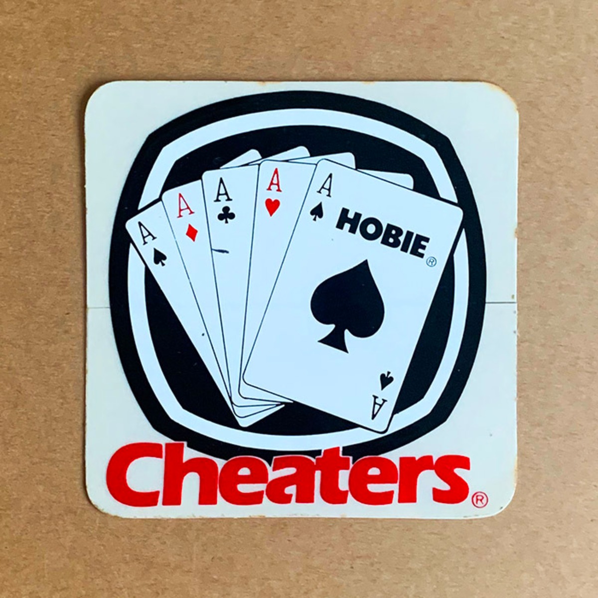 HOBIE Vintage Sticker | HOT ORANGE