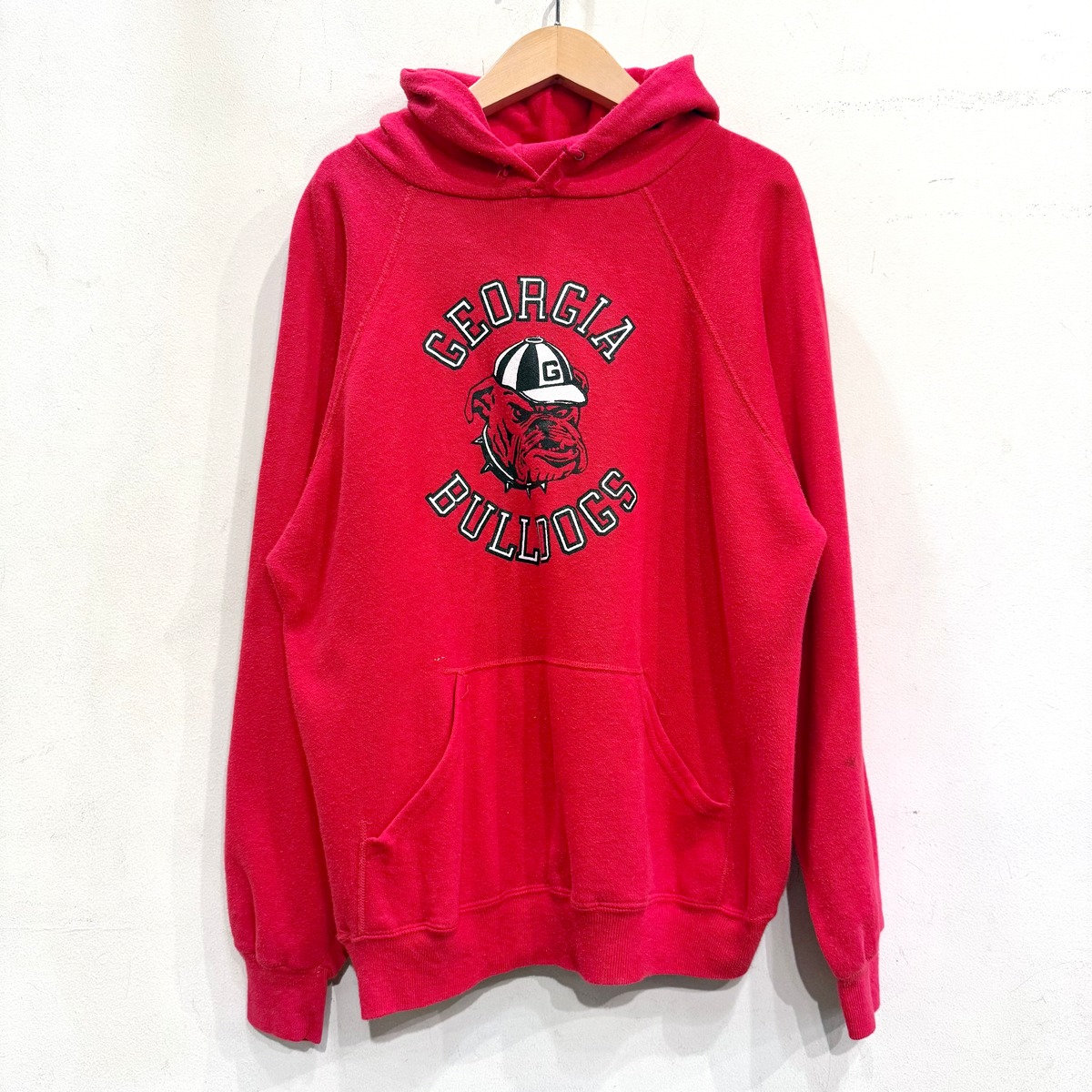 1980's unknown GEORGIA BULLDOGS sweat hoodie | gilet antiques / gilet ...