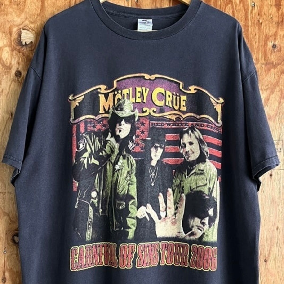00's Motley Crue S/S Tシャツ | 古着屋NEVERMIND